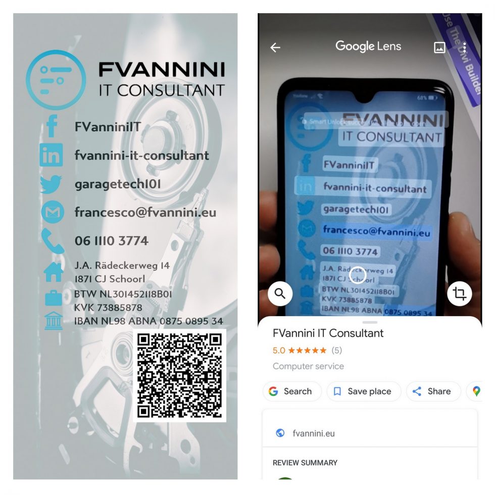 An E-Business Card - FVannini IT Consultant